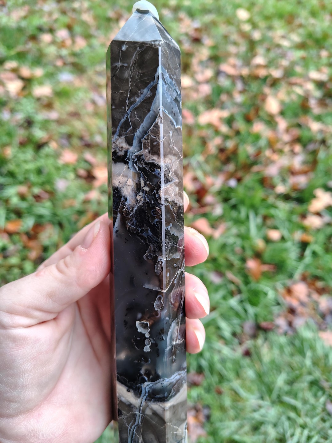 Volcano Agate Tower - Etsy