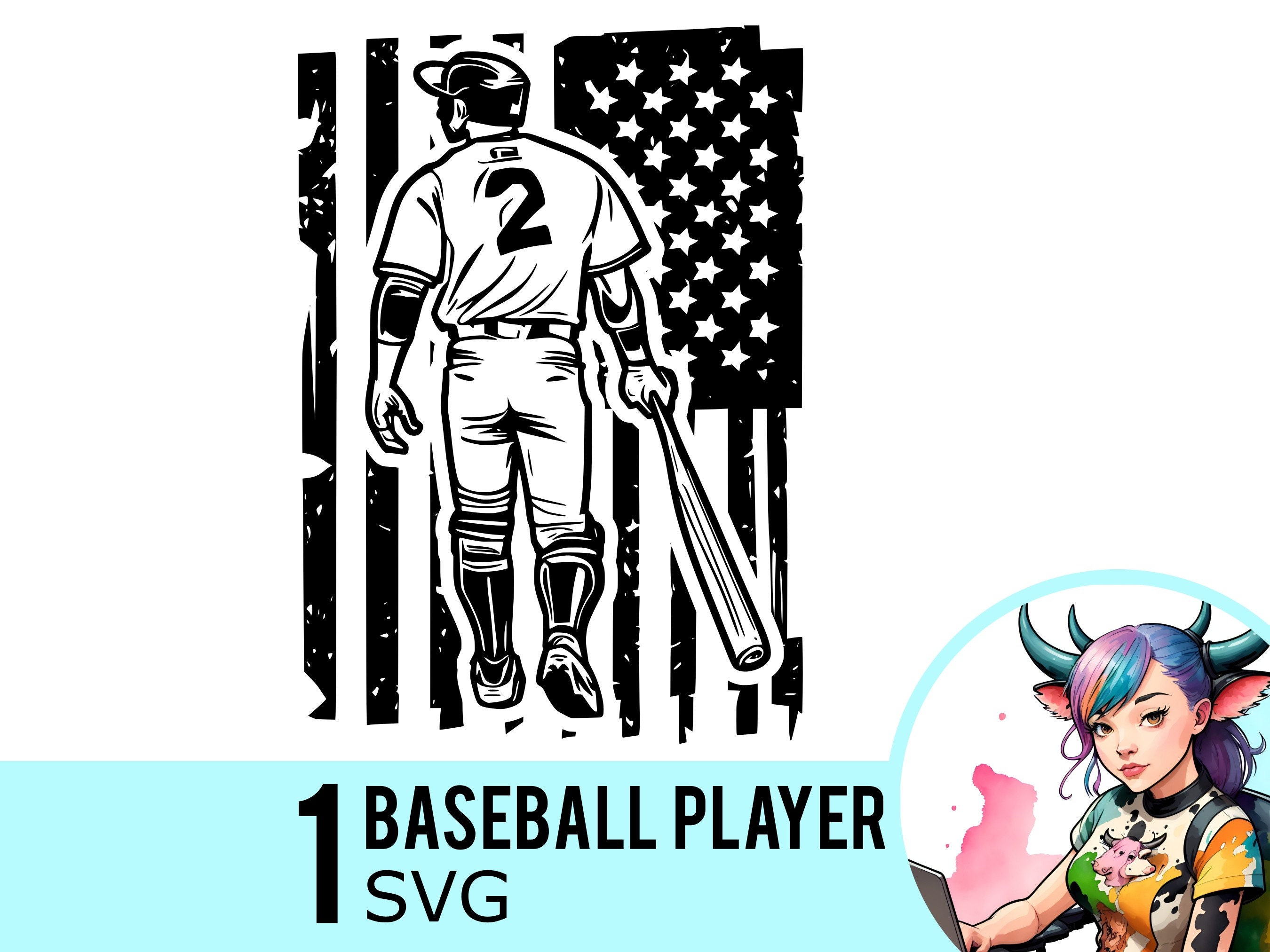Baseball Svg Clipart US Base Ball Svg American Flag Svg USA - Etsy