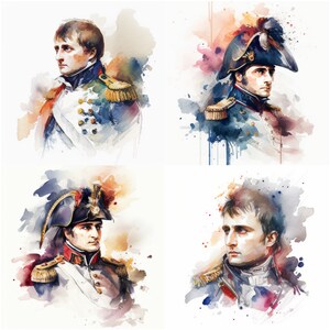 Napoleon Watercolor PNG Clipart, Napoleon Bonaparte Portrait ...