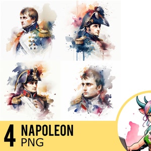 Napoleon Watercolor PNG Clipart, Napoleon Bonaparte Portrait ...