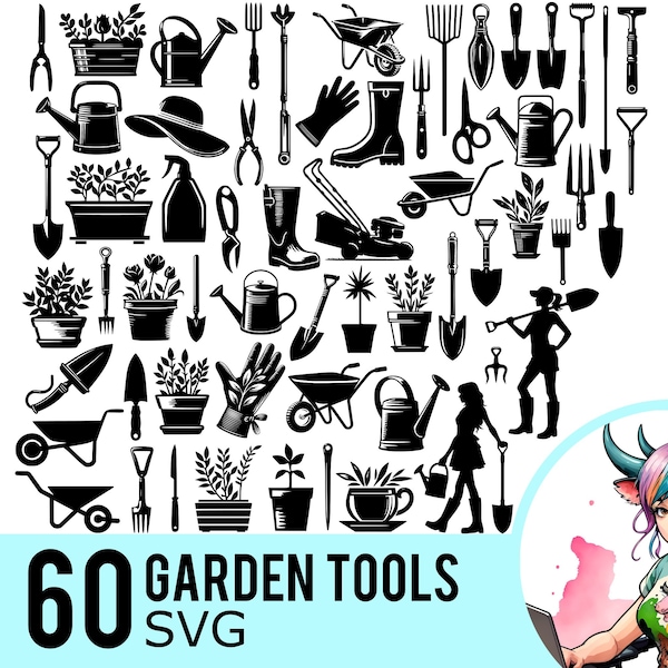 Gardening Svg Files - Etsy