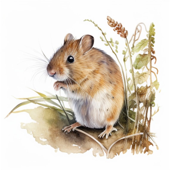 Harvest Mouse Clipart