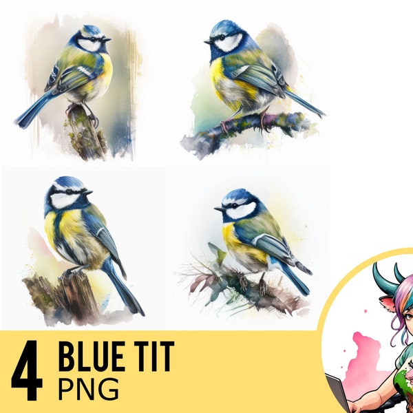 Blue Tit - Etsy UK