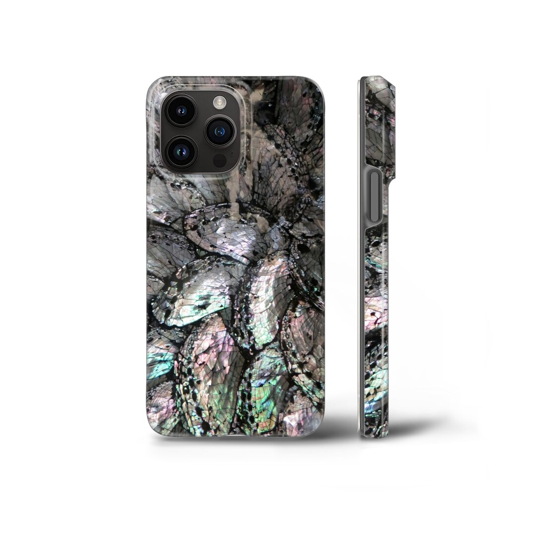 Abalone Shell Phone Case Mother of Pearl Magsafe iPhone Case, Tough ...