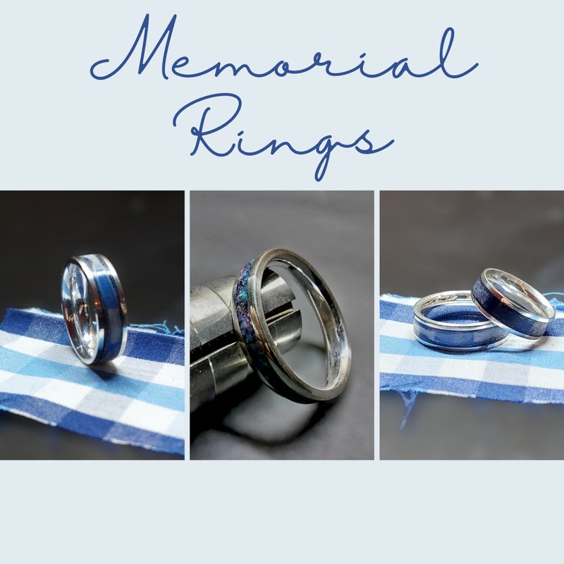 Memorial Ring - Etsy