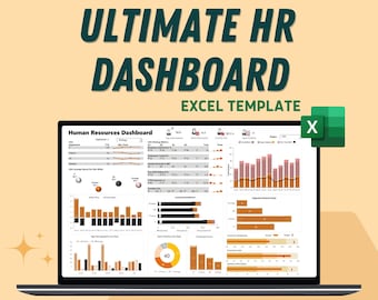 HR Employee Dashboard Template Excel Templates HR Employee Data ...