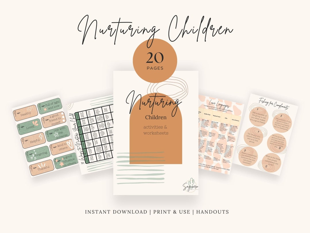 Family Therapy Nurturing Children Bundle for Therapists & Parents ...