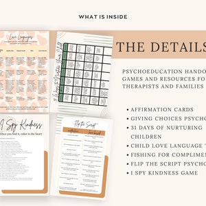 Family Therapy Nurturing Children Bundle for Therapists & Parents ...