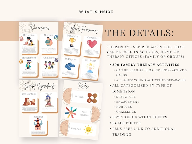 200 Play and Connection Theraplay-inspired Activities: School, Play ...