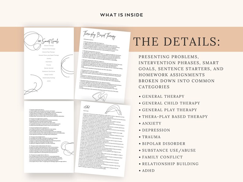 Pink Bundle- Therapy Progress Note Templates: Cheat Sheet Bundle (PDF ...