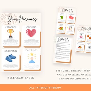 October Therapy Activities: 32 Activity Cards for Family & Play Therapy ...
