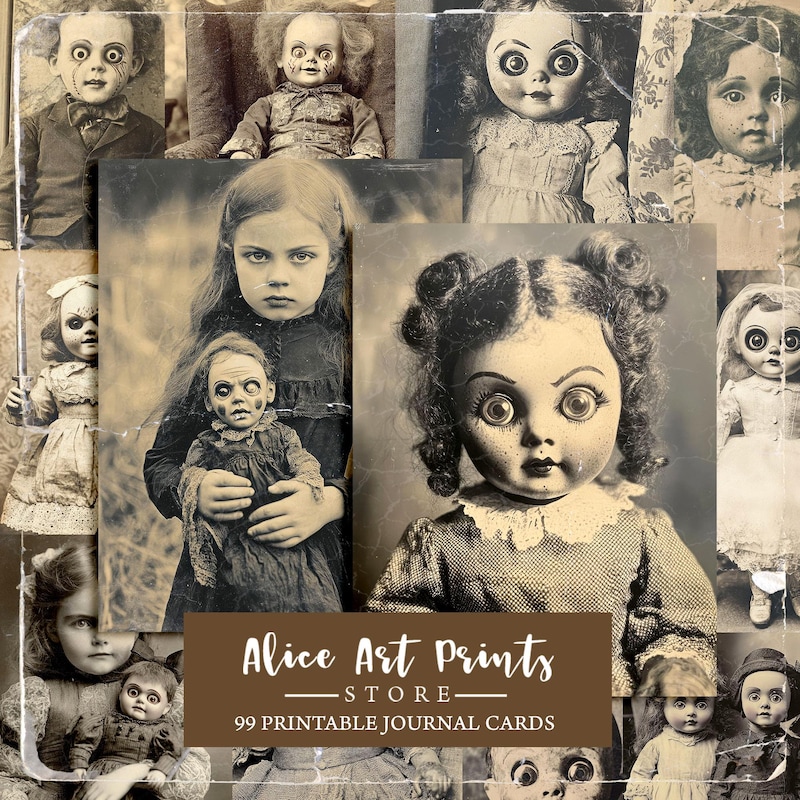 Vintage Creepy Old Dolls - Etsy