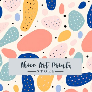 Terrazzo Digital Paper, Stone Digital Paper, Mosaic Background ...