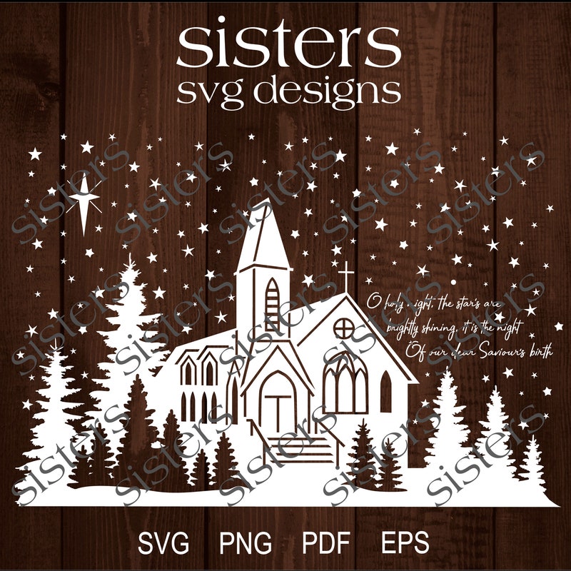 Church Svg File - Etsy