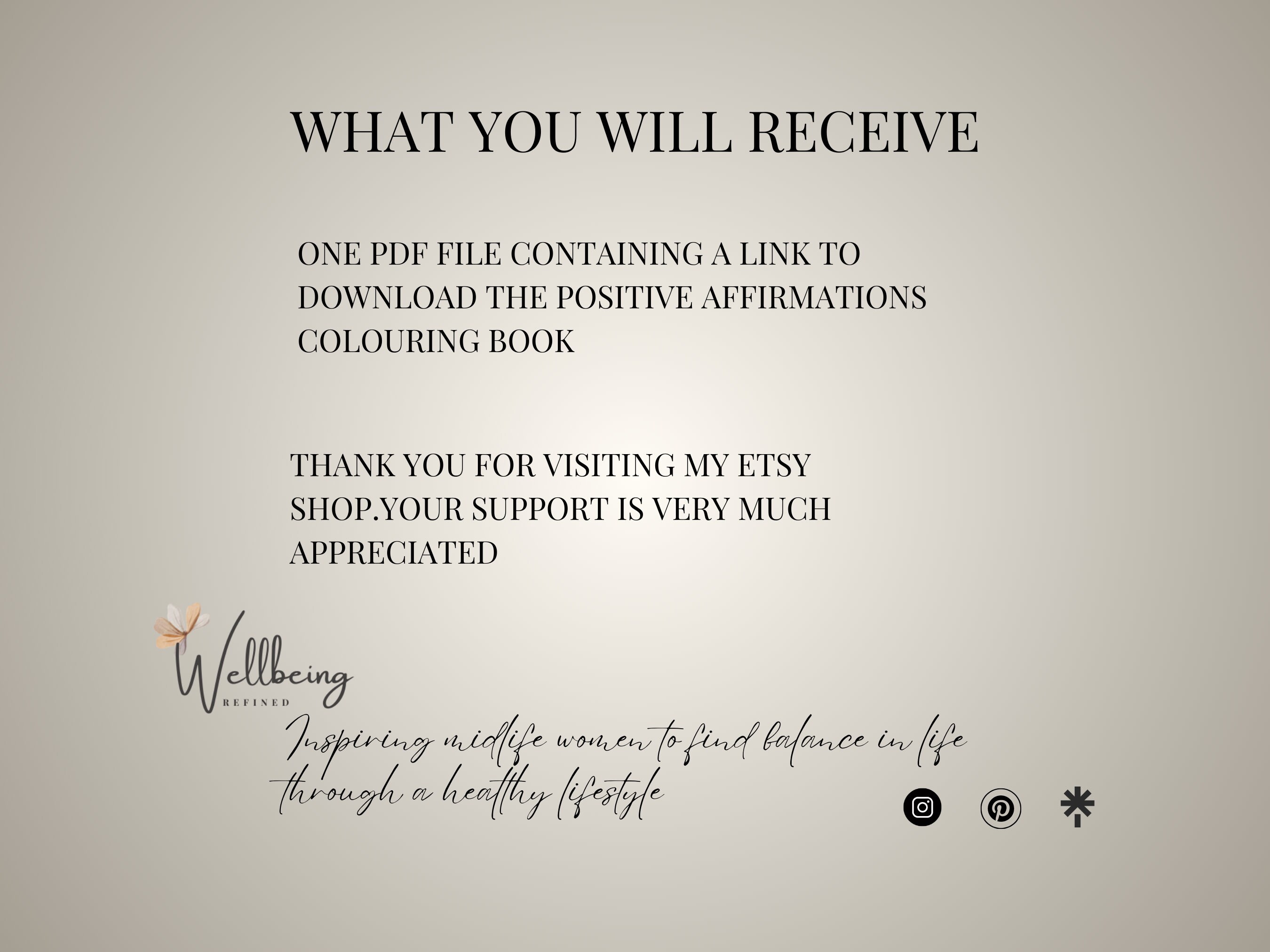 Positive Affirmations Colouring Book Mindful Therapeutic - Etsy