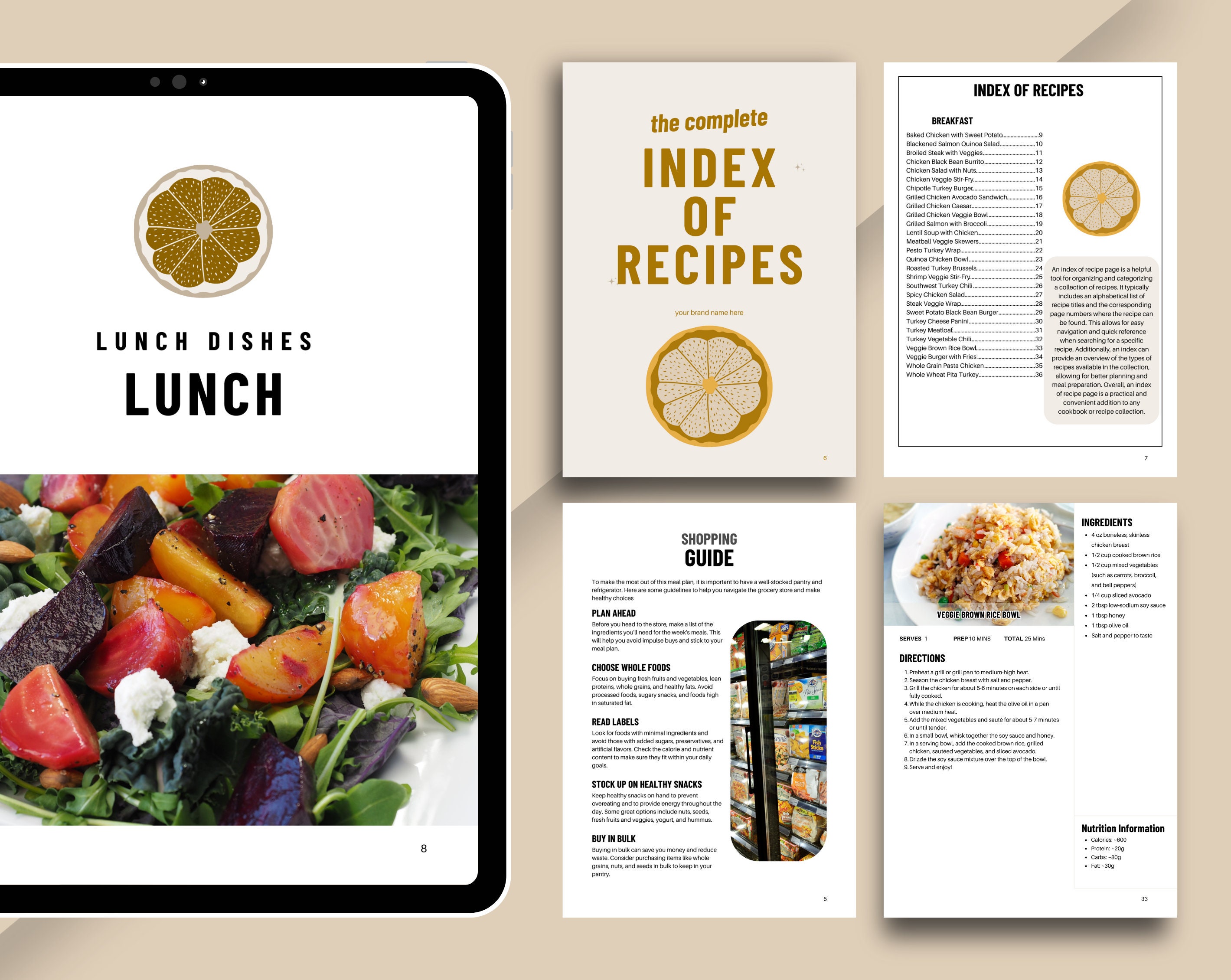 2B Mindset Meal Plan Cookbook Healthy Meal Planning Health Wellness ...