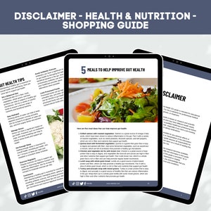 Gut Health Guide Nutrition Template Digestive Health Digestive System ...