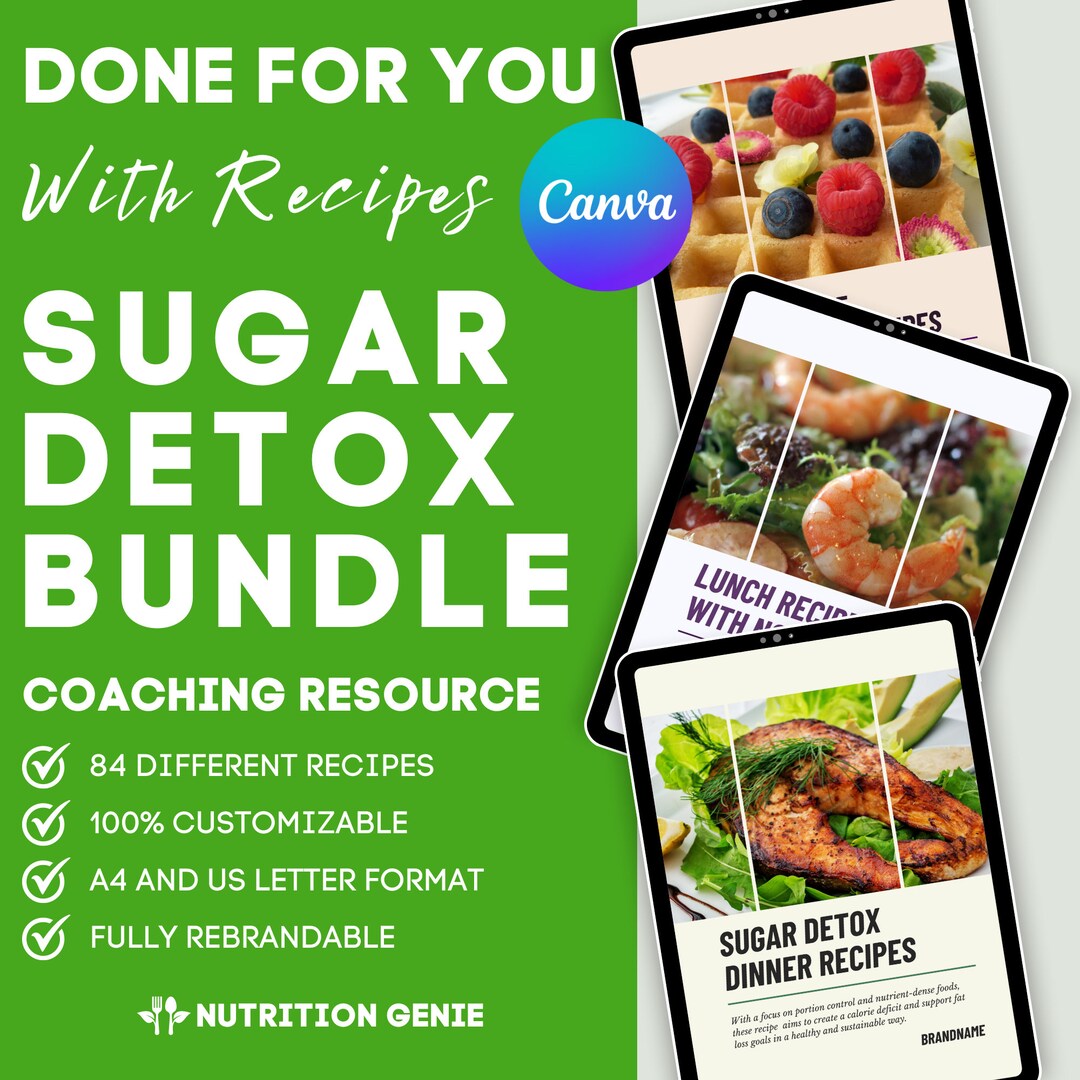Sugar Free Dfy Digital Products Bundle, Easy Recipe, Dfy Content ...