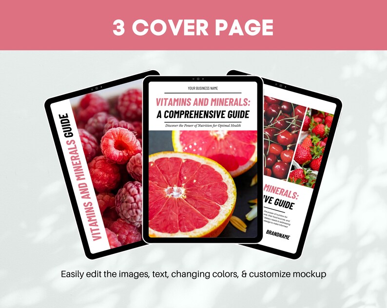 Vitamins and Minerals Cheat Sheet Natural Vitamin Sources for a Healthy ...