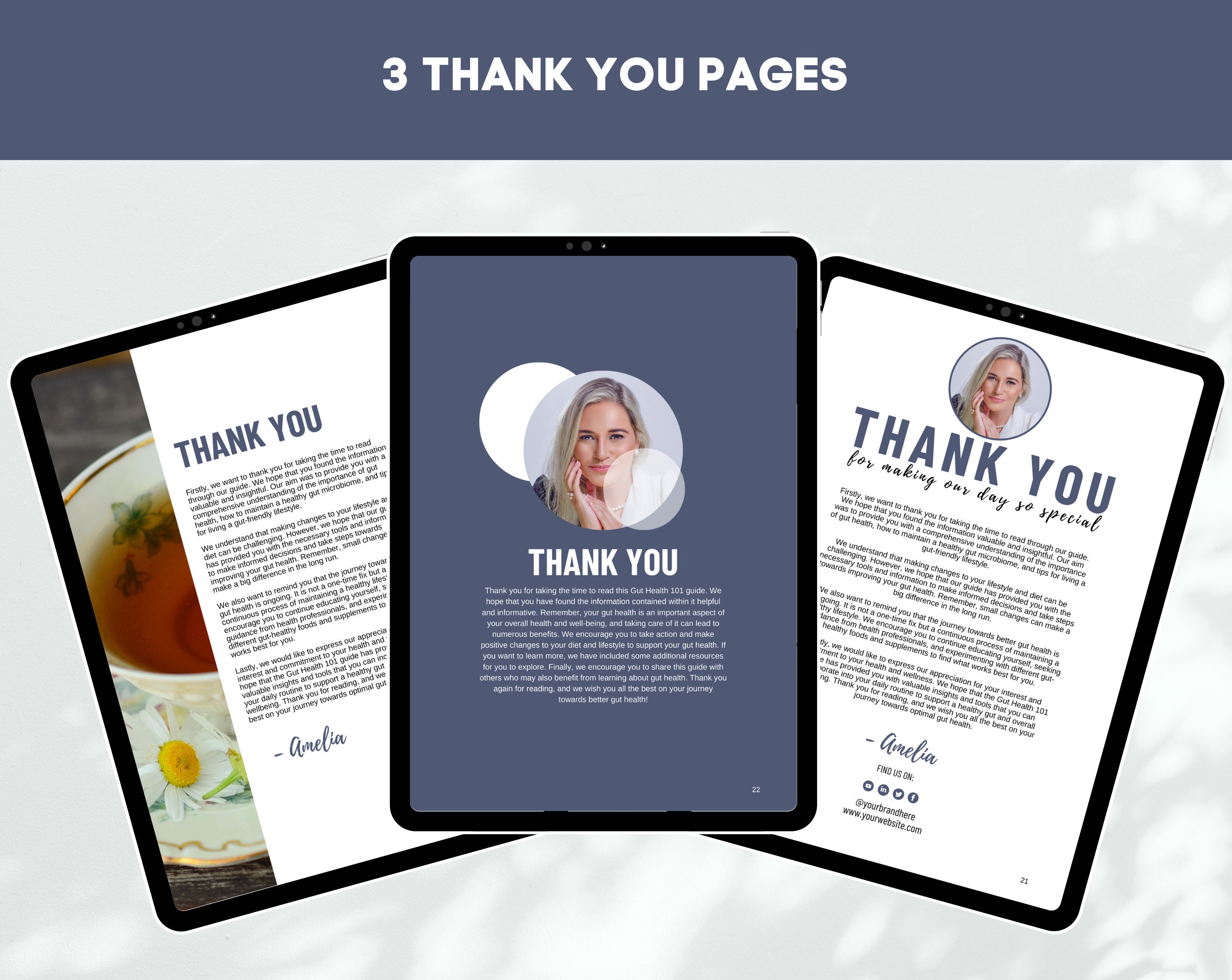 Gut Health Guide Nutrition Template Digestive Health Digestive System ...