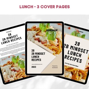 2B Mindset Recipe Bundle: Breakfast, Lunch, Dinner (digital Download ...