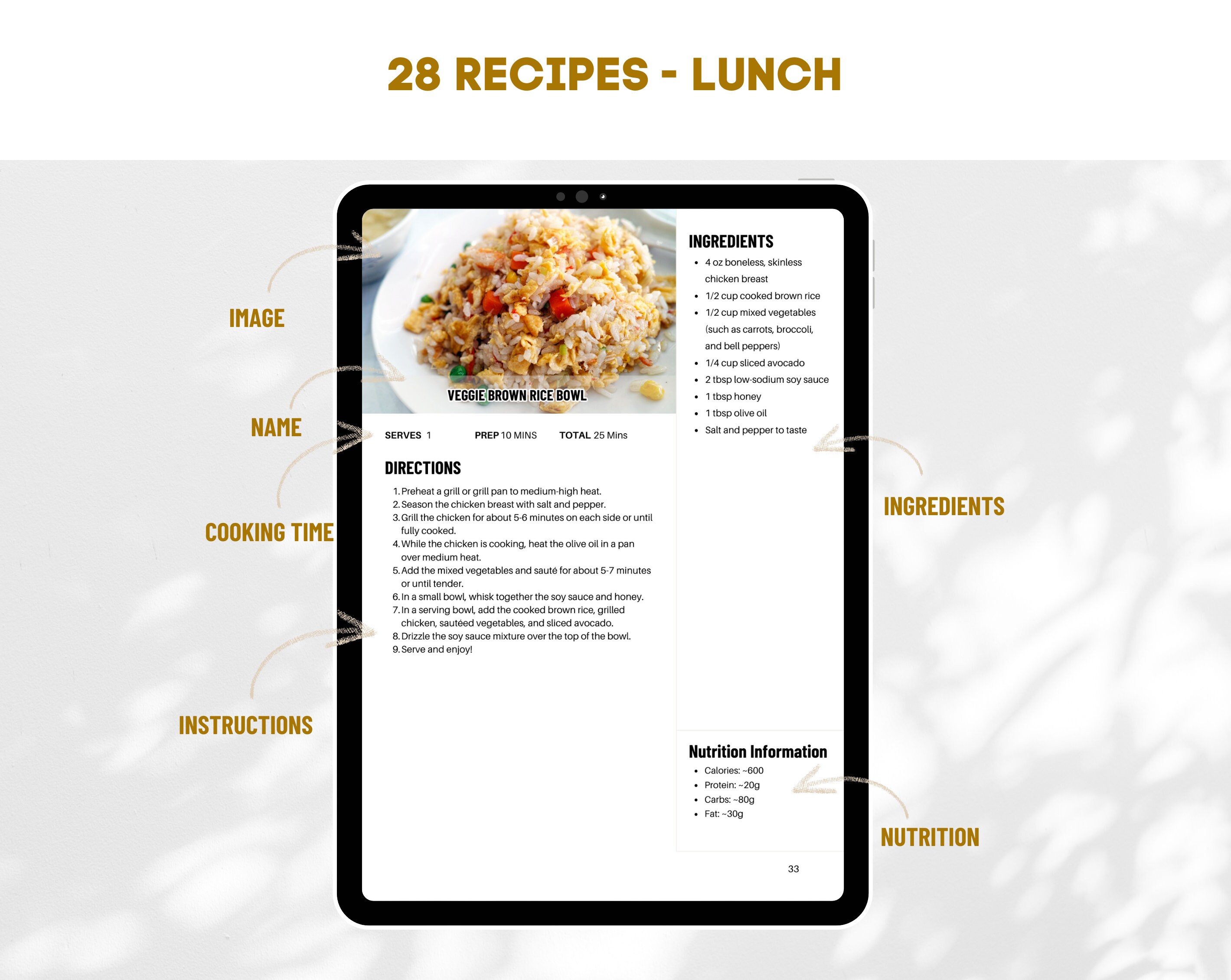 2B Mindset Meal Plan Cookbook Healthy Meal Planning Health Wellness ...