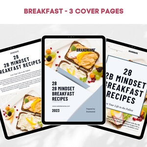 2B Mindset Recipe Bundle: Breakfast, Lunch, Dinner (digital Download ...
