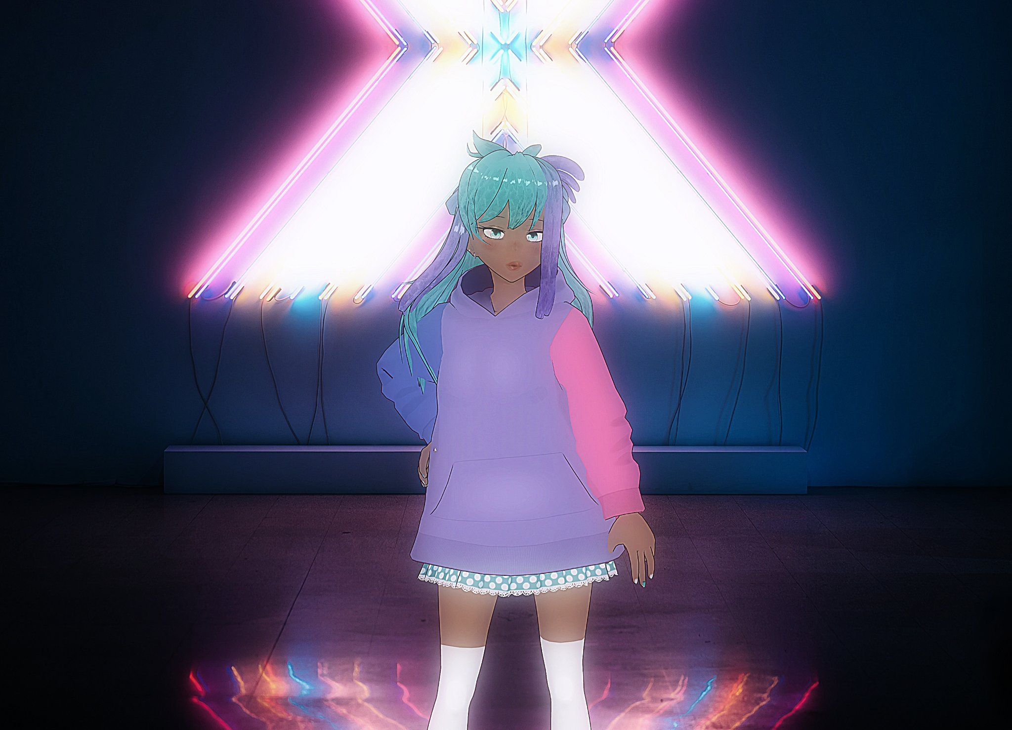 Basic 3D Full Body Vtuber Avatar Vroid Vtubing Models - Etsy