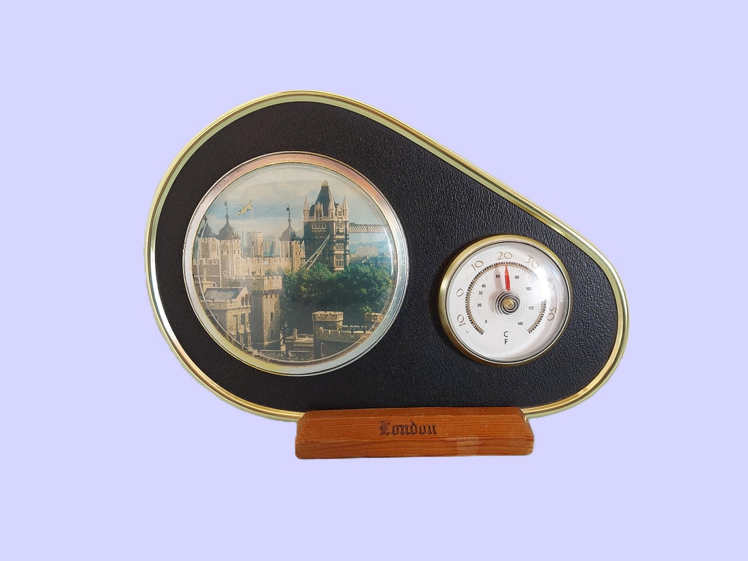 Vintage Tower of London Thermometer Souvenir From England Bubble Glass ...