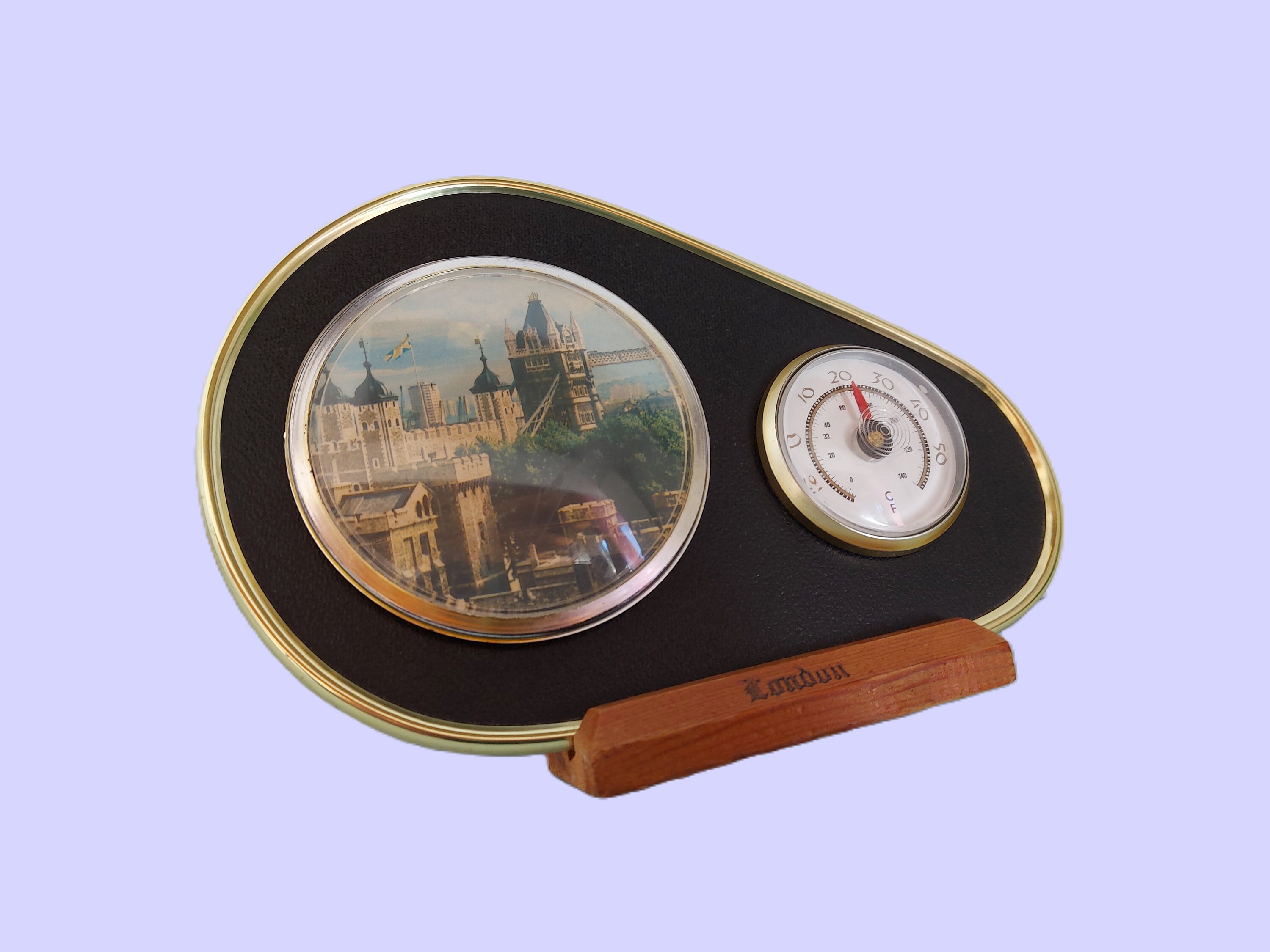 Vintage Tower of London Thermometer Souvenir From England Bubble Glass ...