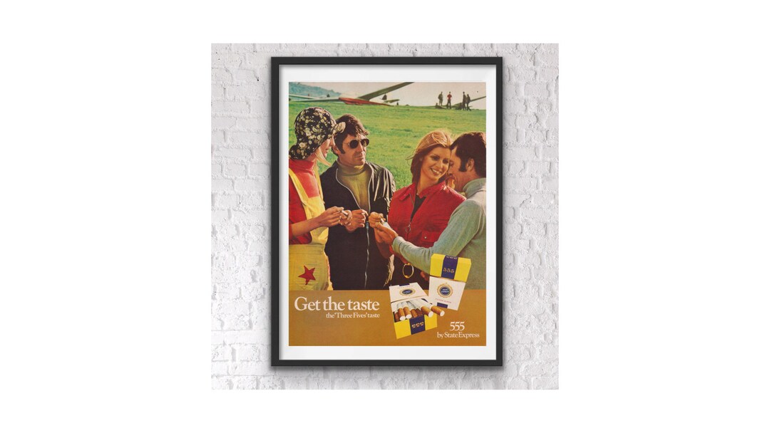 555 State Express Poster Vintage Cigarette Ad Digital Download Retro ...