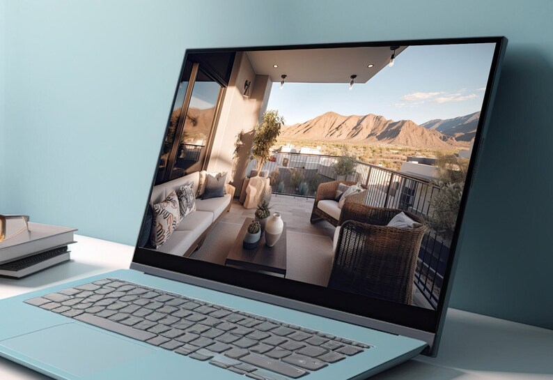 Zoom Outdoor Patio Backgrounds Digital Backdrops for Your - Etsy