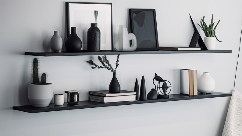 Simple Decor Zoom Background, Simple Shelf Design - Etsy