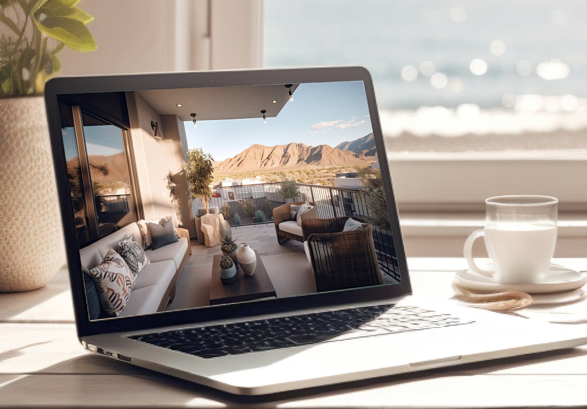 Zoom Outdoor Patio Backgrounds, Digital Backdrops for Your Next Zoom ...