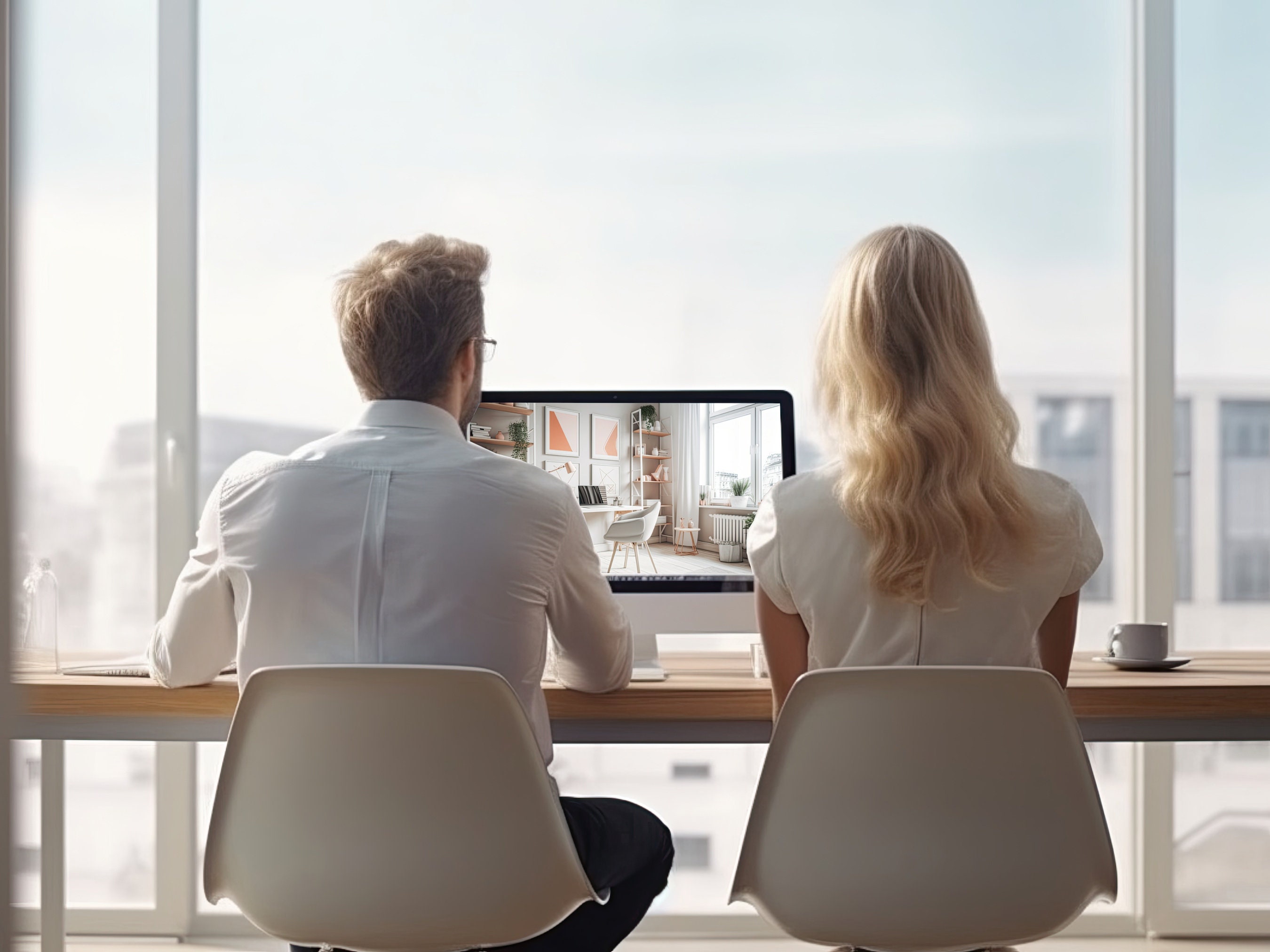 Zoom Office Backgrounds, Spacious Zoom Home Office Backgrounds - Etsy