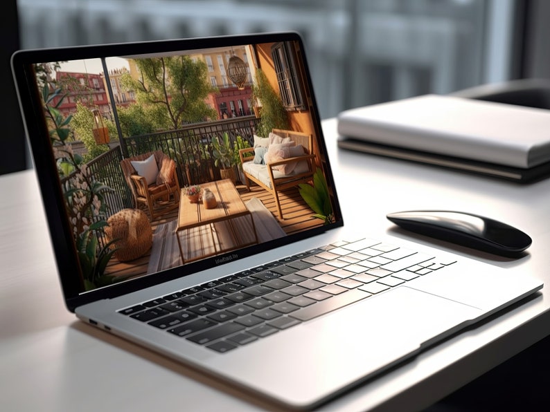 Zoom Outdoor Patio Backgrounds, Digital Backdrops for Your Next Zoom ...
