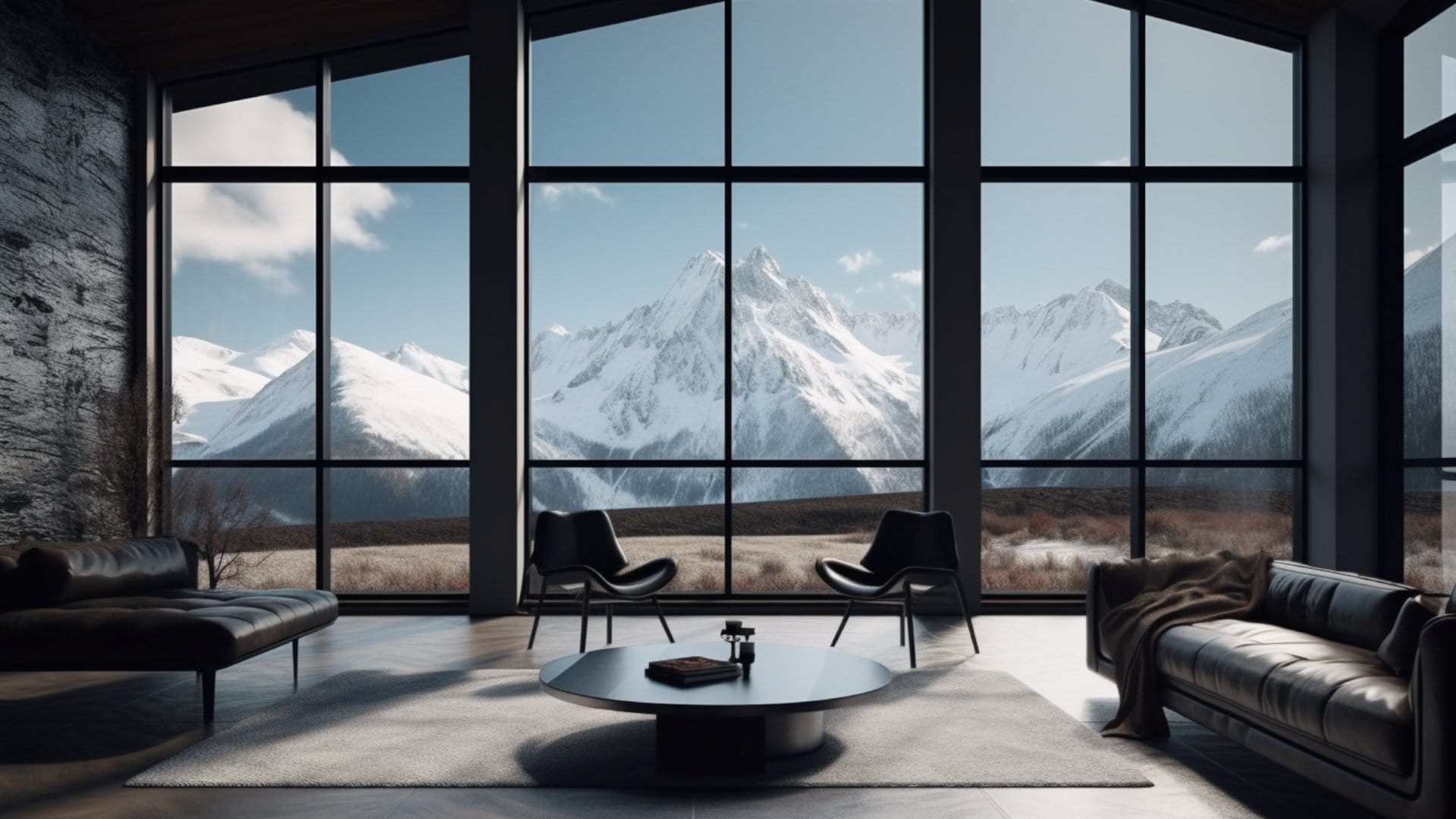 Zoom Virtual Background, Spacious Mountain View Zoom Meeting Backdrop ...