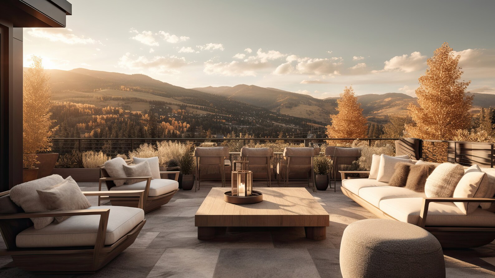 Zoom Outdoor Patio Backgrounds, Digital Backdrops for Your Next Zoom ...