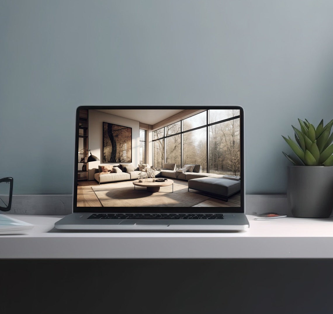 Zoom Virtual Background, Spacious Zoom Meeting Backdrop - Etsy