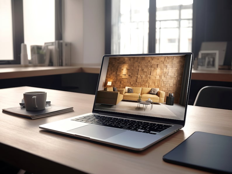 Zoom Virtual Backgrounds, Wood Design, Spacious Zoom Meeting Backdrops ...