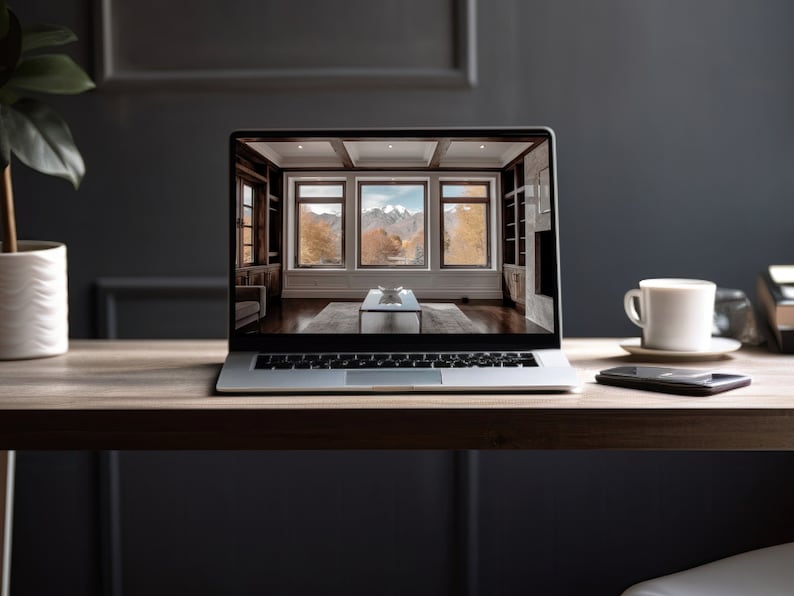 Zoom Mountain View Virtual Background Spacious Zoom Meeting - Etsy