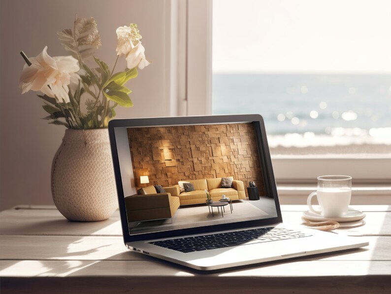 Zoom Virtual Backgrounds, Wood Design, Spacious Zoom Meeting Backdrops ...