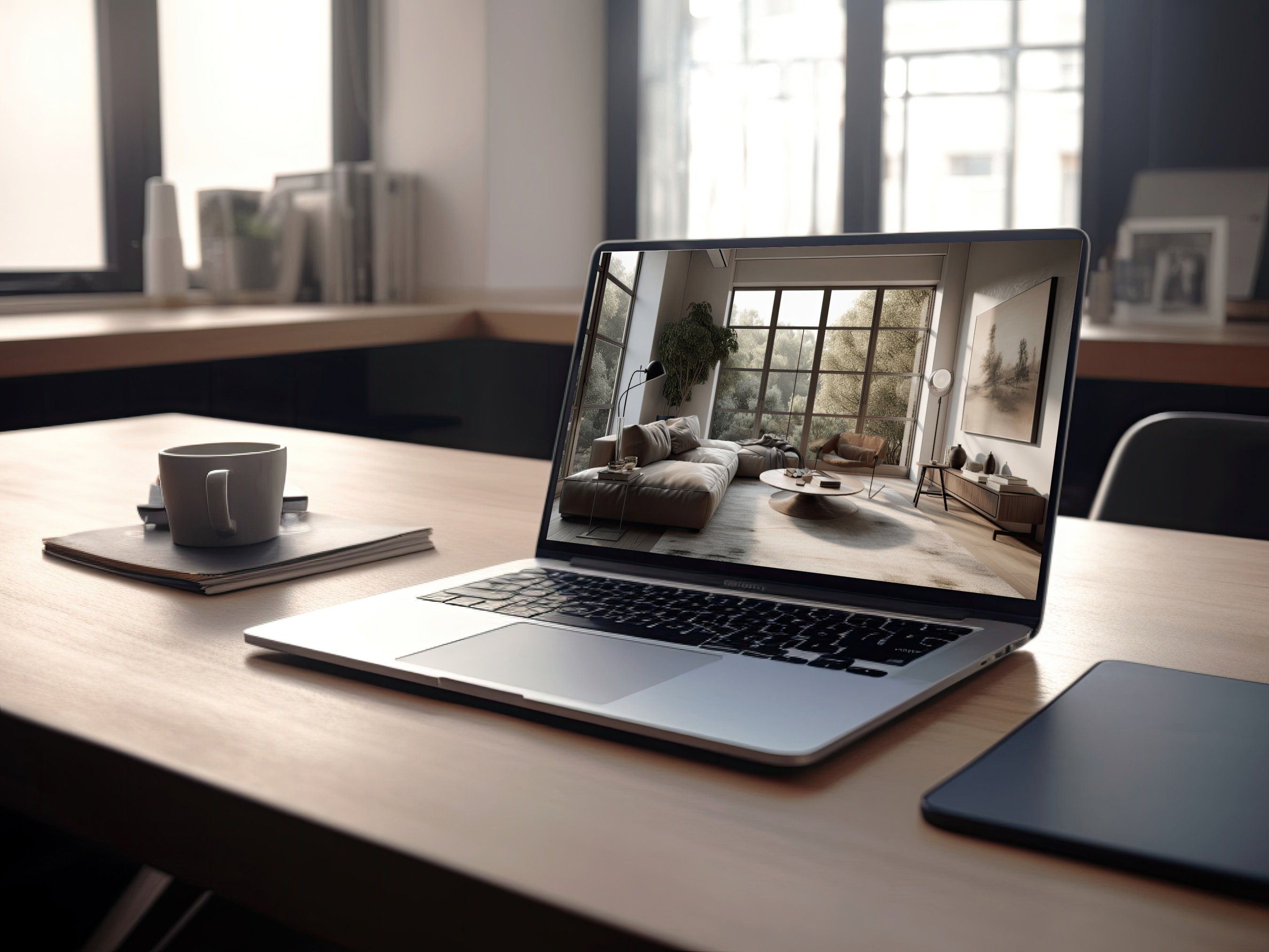 Zoom Virtual Background, Spacious Zoom Meeting Backdrop - Etsy