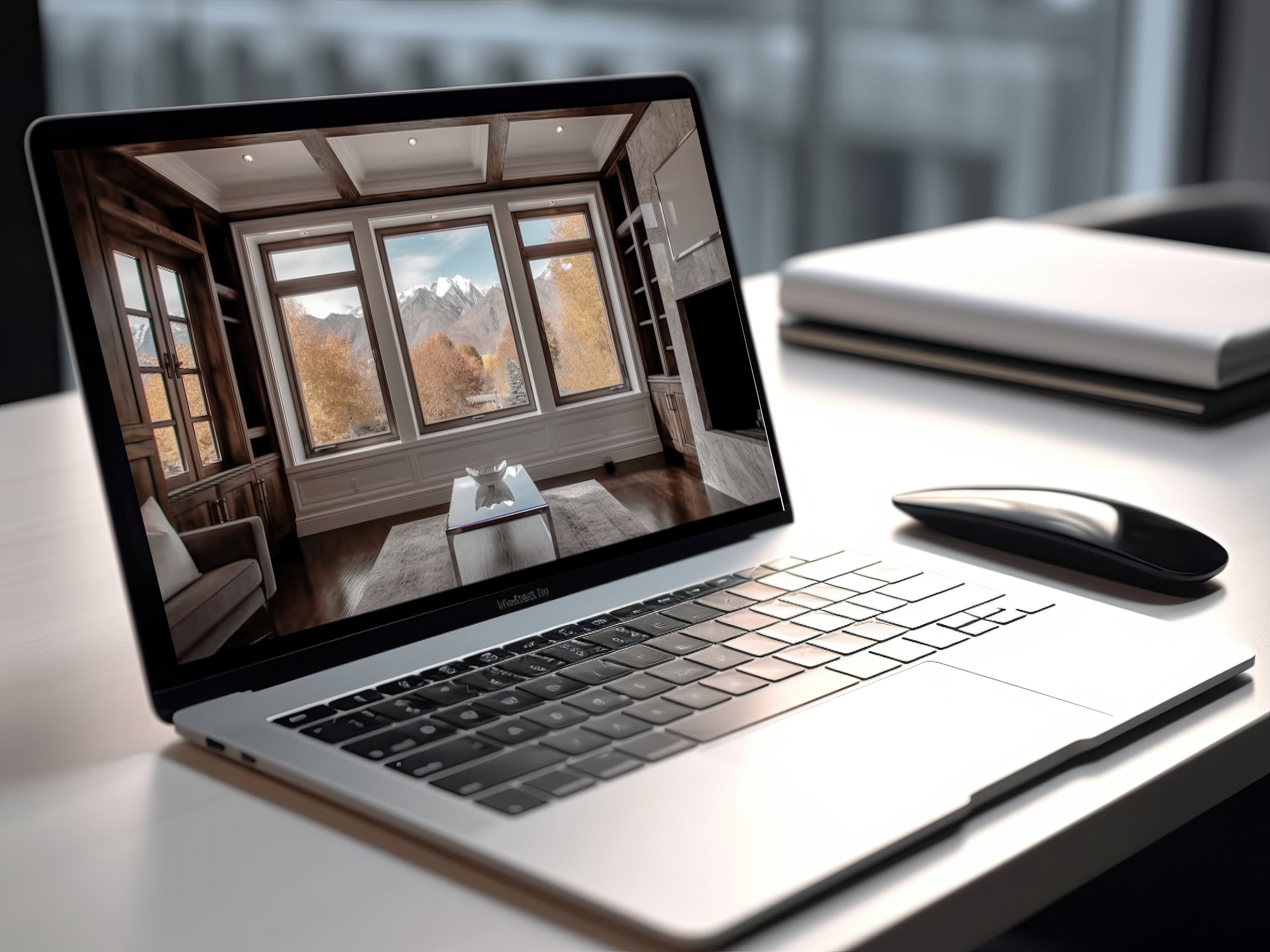 Zoom Mountain View Virtual Background, Spacious Zoom Meeting ...