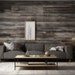 Farmhouse Zoom Backdrop, Barn Wood Accent Wall Design, Farmhouse Zoom ...