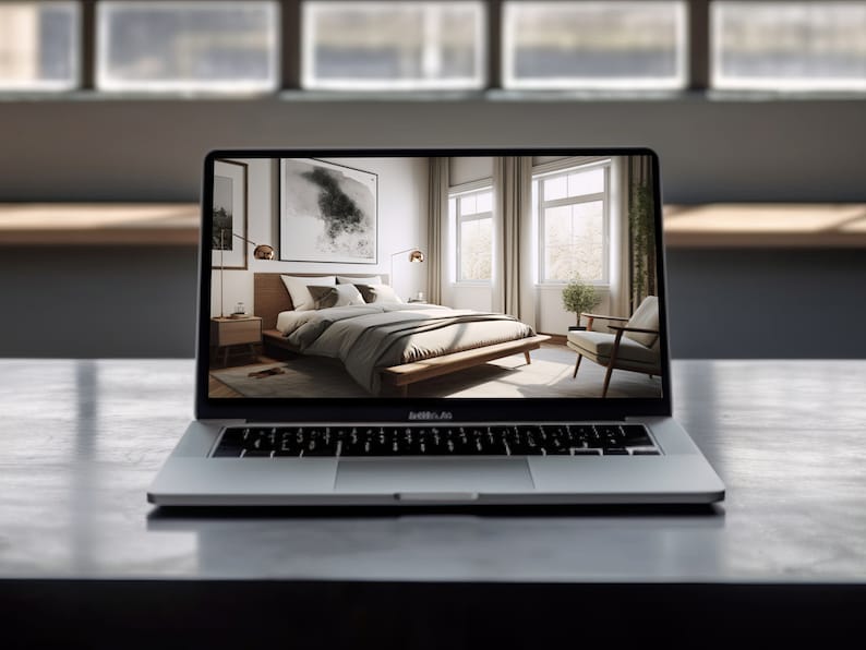 Zoom Virtual Bedroom Background, Cozy Zoom Meeting Backdrop - Etsy