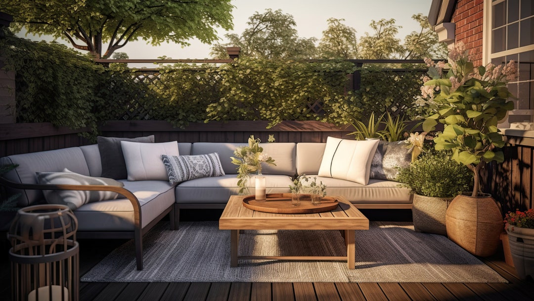 Zoom Outdoor Patio Backgrounds, Digital Backdrops for Your Next Zoom ...