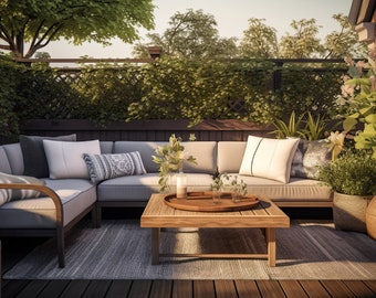 Zoom Outdoor Patio Backgrounds, Digital Backdrops for Your Next Zoom ...