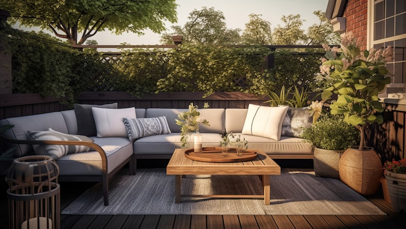 Zoom Outdoor Patio Backgrounds, Digital Backdrops for Your Next Zoom ...
