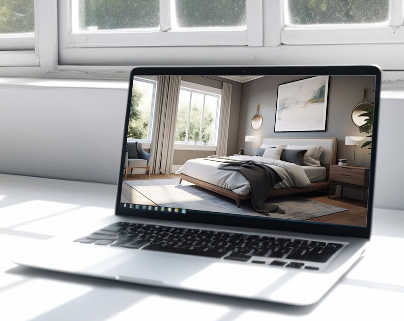 Zoom Virtual Bedroom Background, Cozy Zoom Meeting Backdrop - Etsy